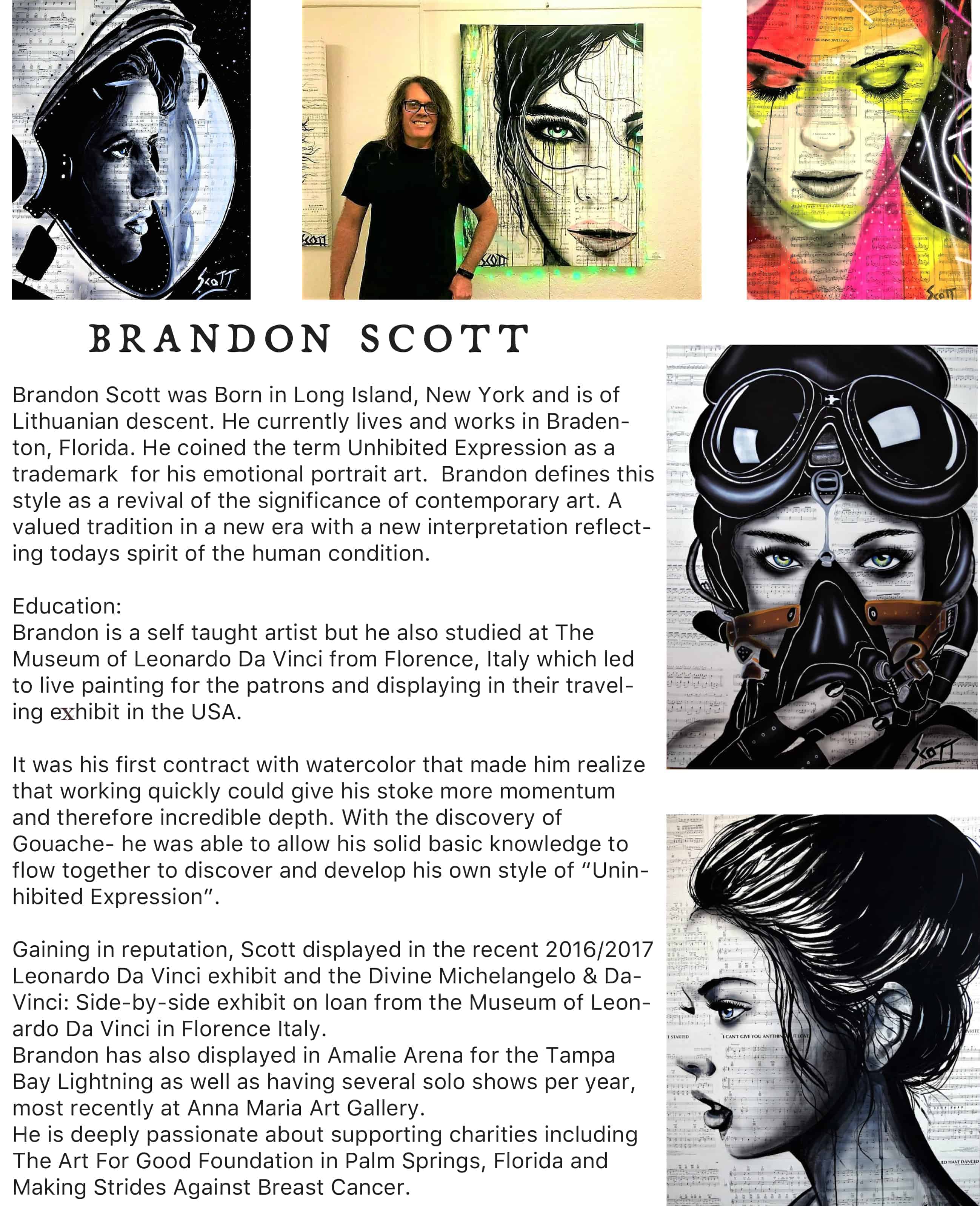 BRANDONSCOTT bio | BRANDON SCOTT ART